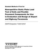 AASHTO T 222-81 (2021) – Most Currently Technical Standards