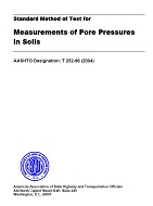 AASHTO T 252-96 (2004) – Most Currently Technical Standards