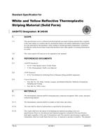 AASHTO M 249-08 – Most Currently Technical Standards