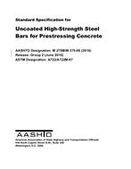 AASHTO M 275M/M 275-08 (2016) – Most Currently Technical Standards