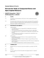 AASHTO T 269-11 – Most Currently Technical Standards