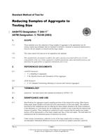 AASHTO T 248-11 – Most Currently Technical Standards