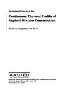 AASHTO PP 80-14 (2016) – Most Currently Technical Standards
