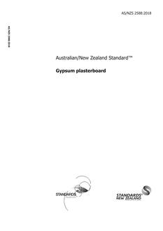 AS/NZS 2588:2018 – Most Currently Technical Standards