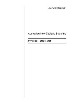 AS/NZS 2269:1994 – Most Currently Technical Standards