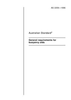 AS 2259-1996 – Most Currently Technical Standards