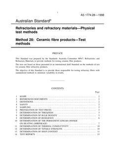 AS 1774.28-1998 – Most Currently Technical Standards