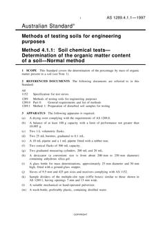 AS 1289.4.1.1-1997 – Most Currently Technical Standards