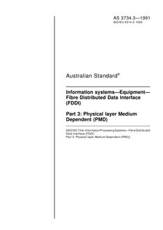 AS 3734.3-1991 – Most Currently Technical Standards