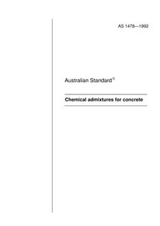 AS 1478-1992 – Most Currently Technical Standards