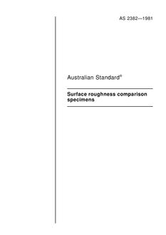 AS 2382-1981 – Most Currently Technical Standards