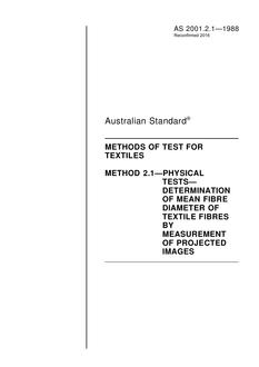 AS 2001.2.1-1988 – Most Currently Technical Standards
