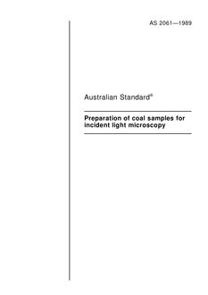 AS 2061-1989 – Most Currently Technical Standards