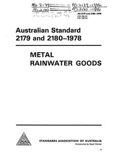 AS 2179-1978 – Most Currently Technical Standards