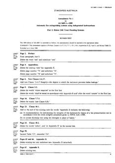 AS 3689.1-1989 AMDT 1 – Most Currently Technical Standards