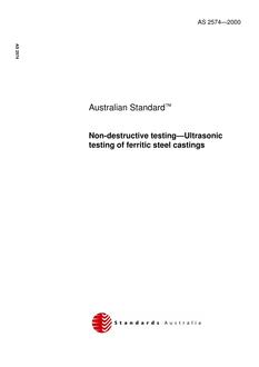 AS 2574-2000 – Most Currently Technical Standards