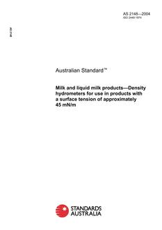 AS 2148-2004 – Most Currently Technical Standards