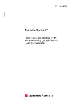 AS 2764-2002 – Most Currently Technical Standards