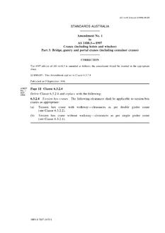 AS 1418.3-1997 AMDT 1 – Most Currently Technical Standards