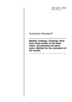AS 1247-1991 – Most Currently Technical Standards