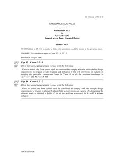AS 4154-1993 AMDT 1 – Most Currently Technical Standards