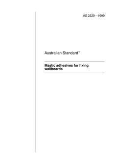 AS 2329-1999 – Most Currently Technical Standards