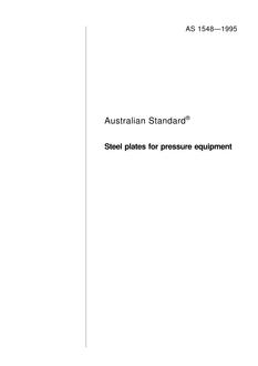 AS 1548-1995 – Most Currently Technical Standards