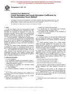 ASTM C423-02 – Most Currently Technical Standards