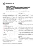 ASTM C441-02a – Most Currently Technical Standards