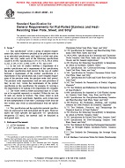 ASTM A480/A480M-03 – Most Currently Technical Standards