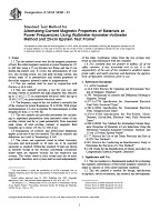 ASTM A343/A343M-03 – Most Currently Technical Standards