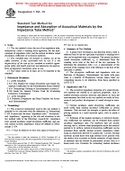 ASTM C384-03 – Most Currently Technical Standards