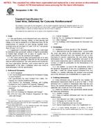 ASTM A496-97a – Most Currently Technical Standards