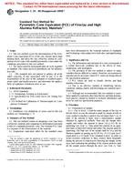 ASTM C24-89(1999)e1 – Most Currently Technical Standards