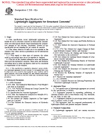 ASTM C330-02a – Most Currently Technical Standards