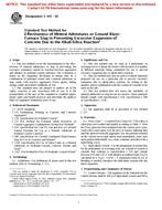 ASTM C441-02 – Most Currently Technical Standards