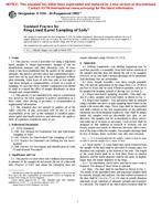 ASTM D3550-84(1995)e1 – Most Currently Technical Standards