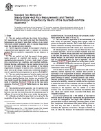 ASTM C177-04 – Most Currently Technical Standards