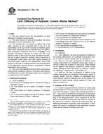 ASTM C359-04 – Most Currently Technical Standards