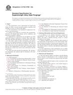 ASTM A579/A579M-04a – Most Currently Technical Standards