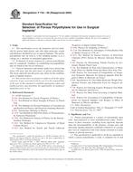 ASTM F755-99(2005) – Most Currently Technical Standards