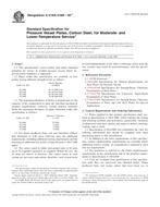 ASTM A516/A516M-05e1 – Most Currently Technical Standards