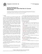 ASTM A615/A615M-05a – Most Currently Technical Standards