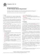 ASTM A623-05 – Most Currently Technical Standards