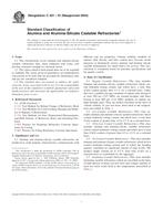 ASTM C401-91(2005) – Most Currently Technical Standards