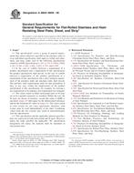 ASTM A480/A480M-06 – Most Currently Technical Standards