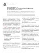 ASTM C423-02ae1 – Most Currently Technical Standards