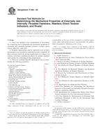 ASTM F606-06 – Most Currently Technical Standards