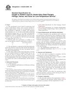 ASTM A522/A522M-06 – Most Currently Technical Standards