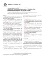 ASTM A653/A653M-06a – Most Currently Technical Standards